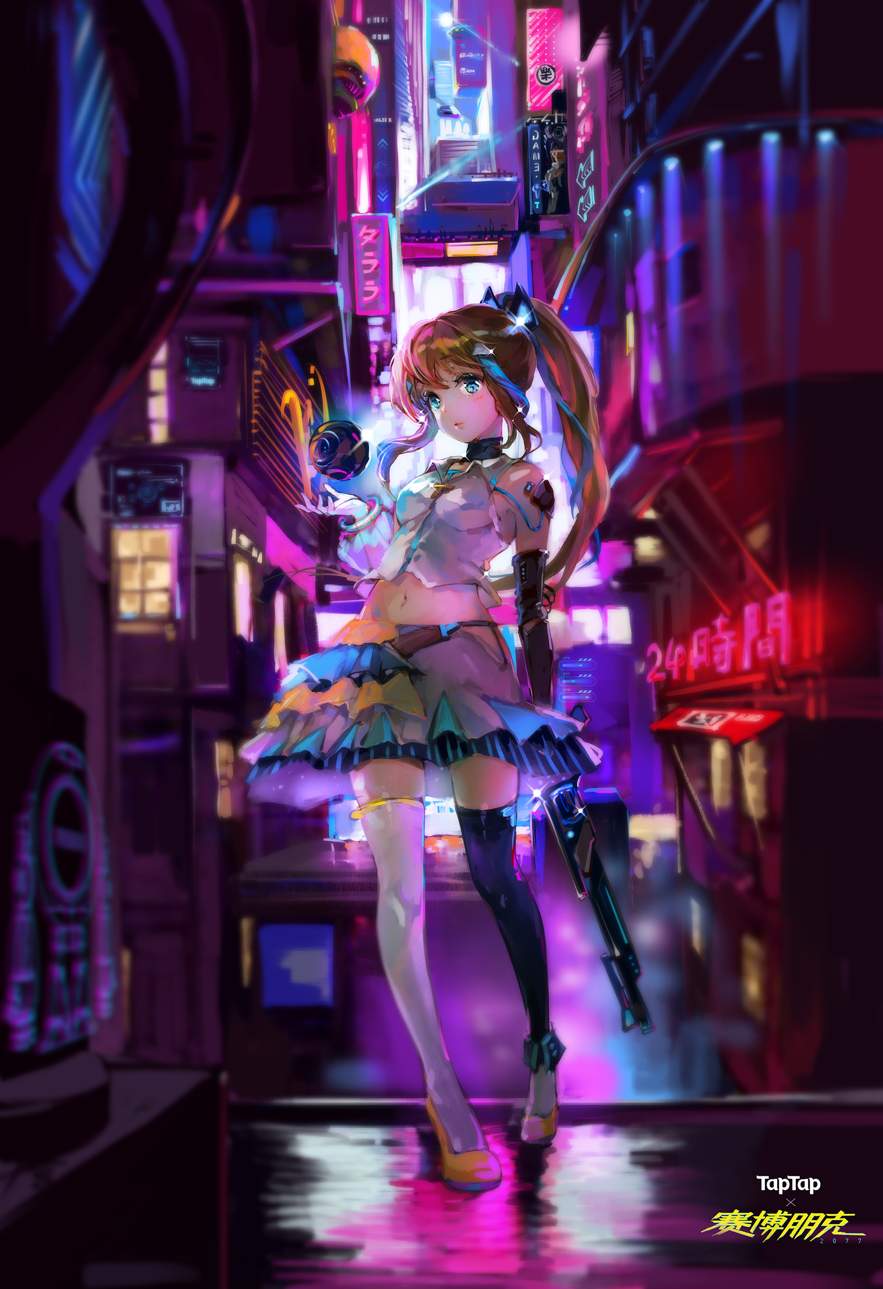 #TA×游戏##赛博朋克2077#嗒啦啦勇闯夜之城！ - 嗒啦啦的家 - TapTap