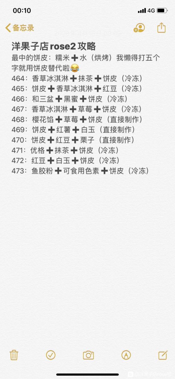 【攻略】洋果子店ROSE2食谱1-977 - 洋果子店ROSE 2 - TapTap