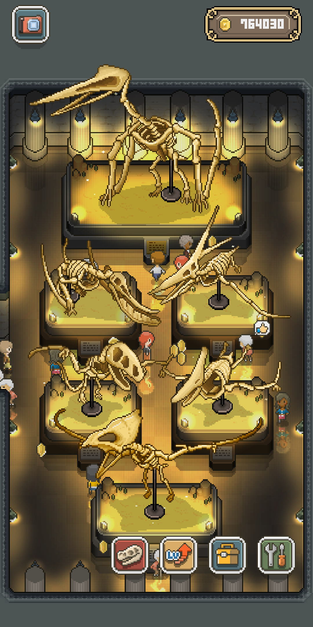 收集完啦~\(≧ ≦)/~-TAP! DIG! MY MUSEUM! - TapTap