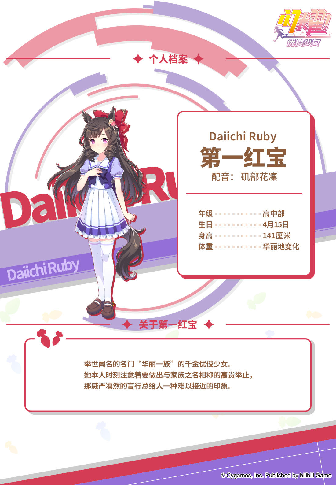 特雷森学园档案║第一红宝 - 闪耀！优俊少女综合讨论 - TapTap 闪耀！优俊少女论坛