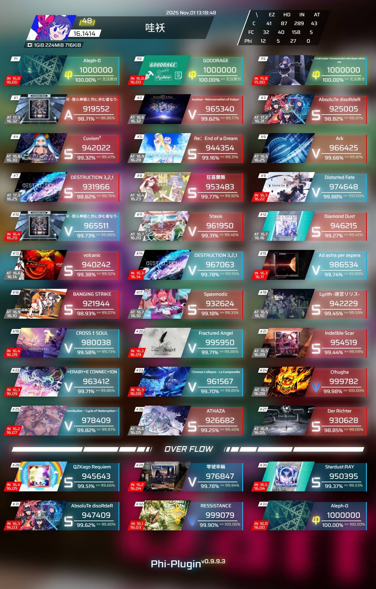 200小时达成+b30 - Phigros综合讨论 - TapTap Phigros论坛