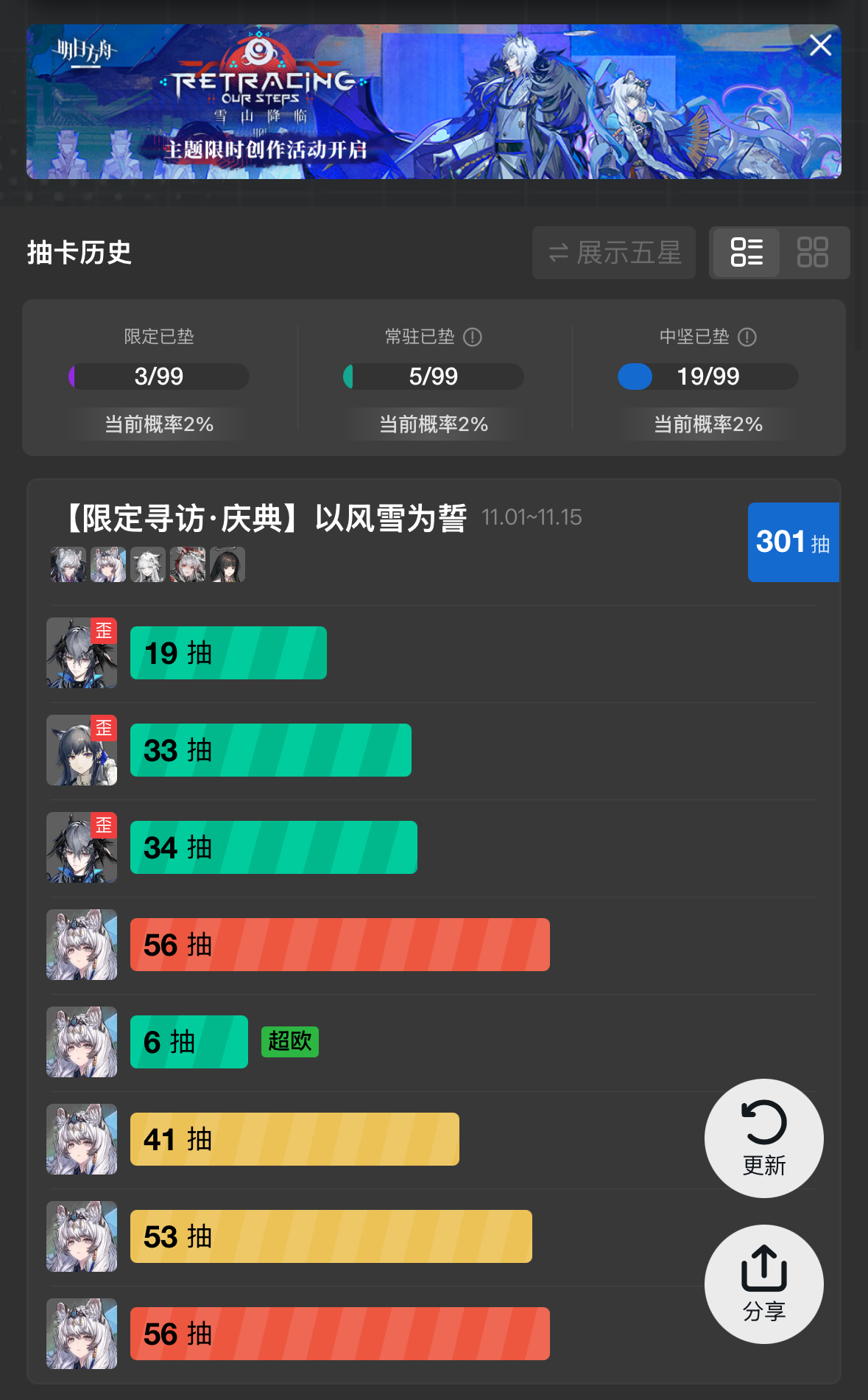 300抽不出异银[表... - 明日方舟综合讨论 - TapTap 明日方舟论坛