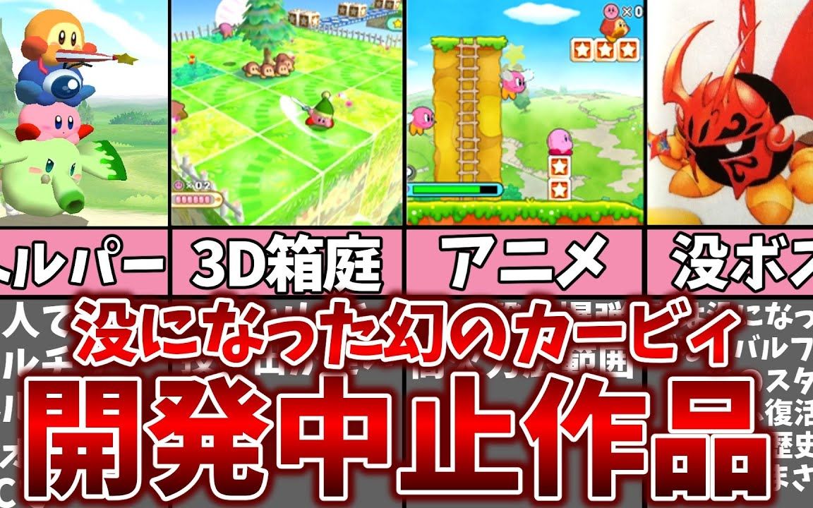 幻想丢失的未发售游戏作品，《星之卡比 Gc》的解说！【搬运】by まるピンクのカービィ解説 Pc 主机 掌机 Taptap
