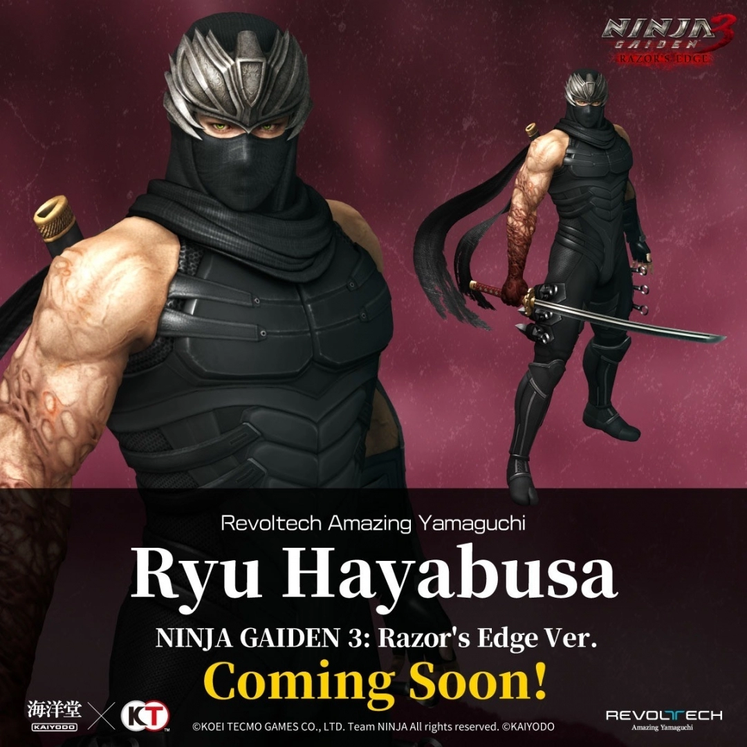 《忍者龙剑传3》隼龙和霞手办公布 形象很逼真 - 3DM游戏网的动态 - TapTap